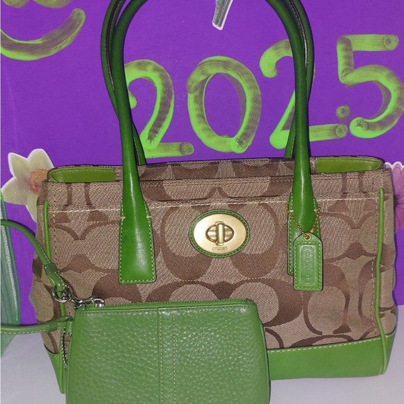 Coach | Bags | Rare And Stunning Vintage Coach With Wallet | Poshmark